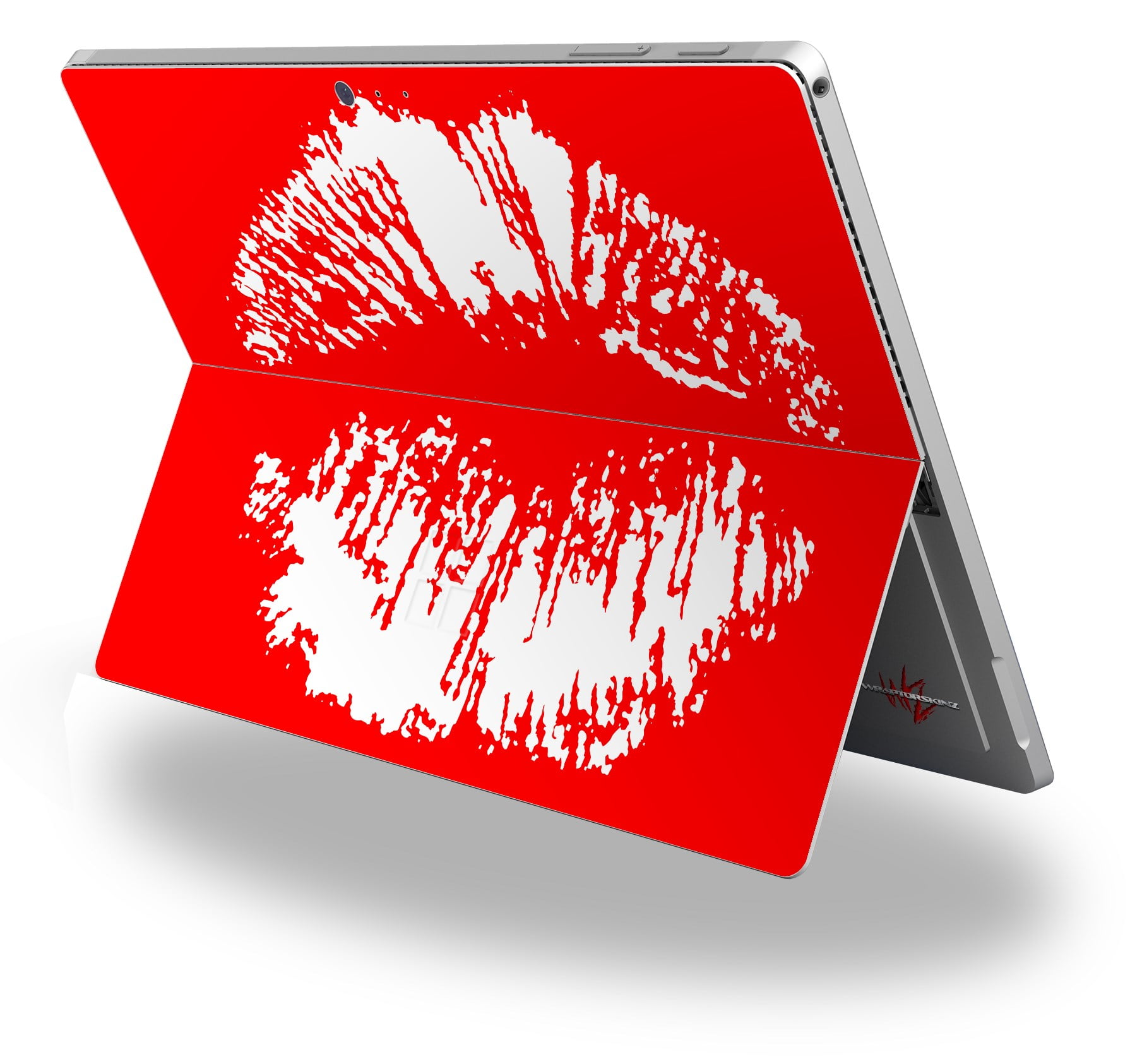 Decal Style Vinyl Skin for Microsoft Surface Pro 4 - Big Kiss Lips ...