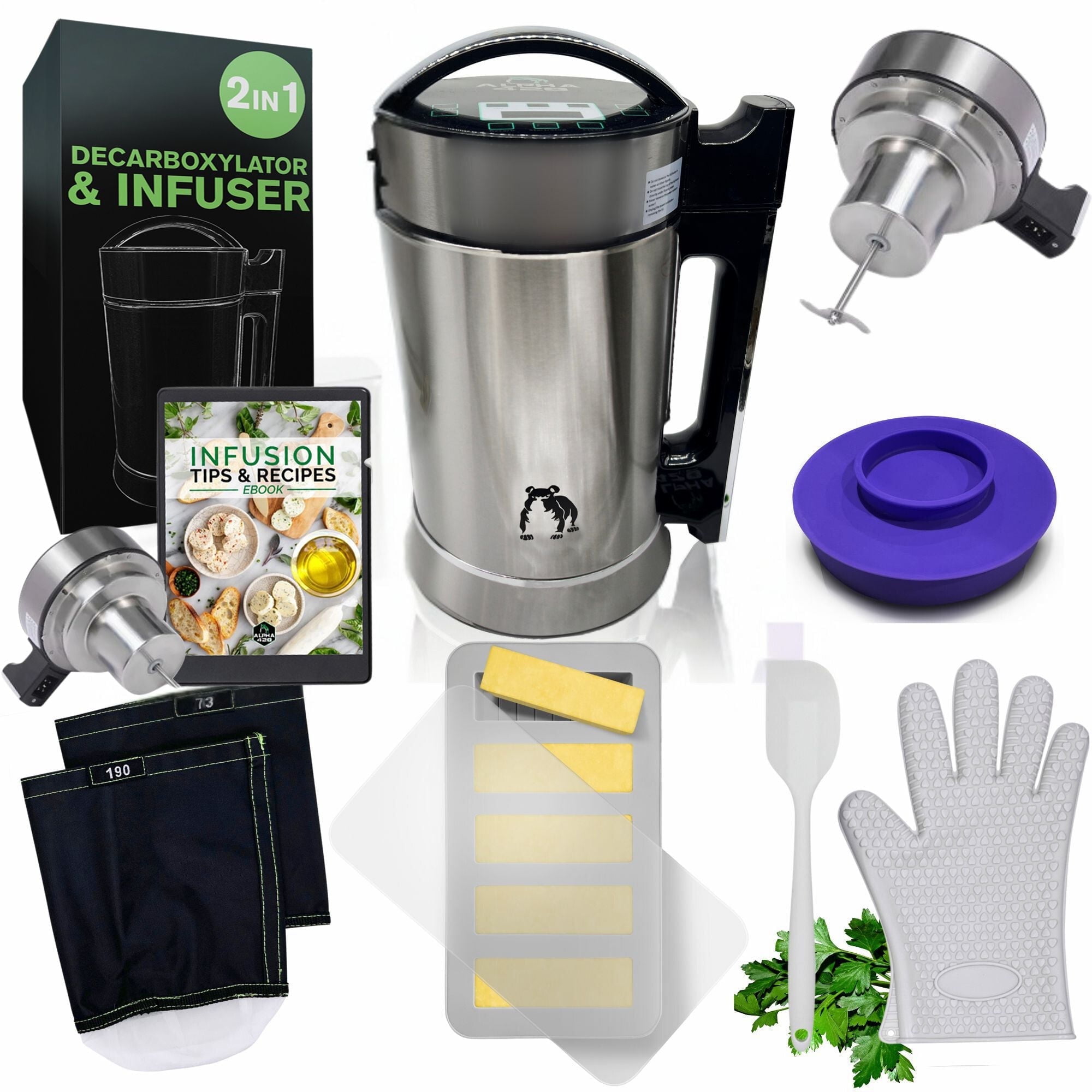 2 in 1 Decarboxylator & Infuser Machine, Magic Butter Maker, Herb ...