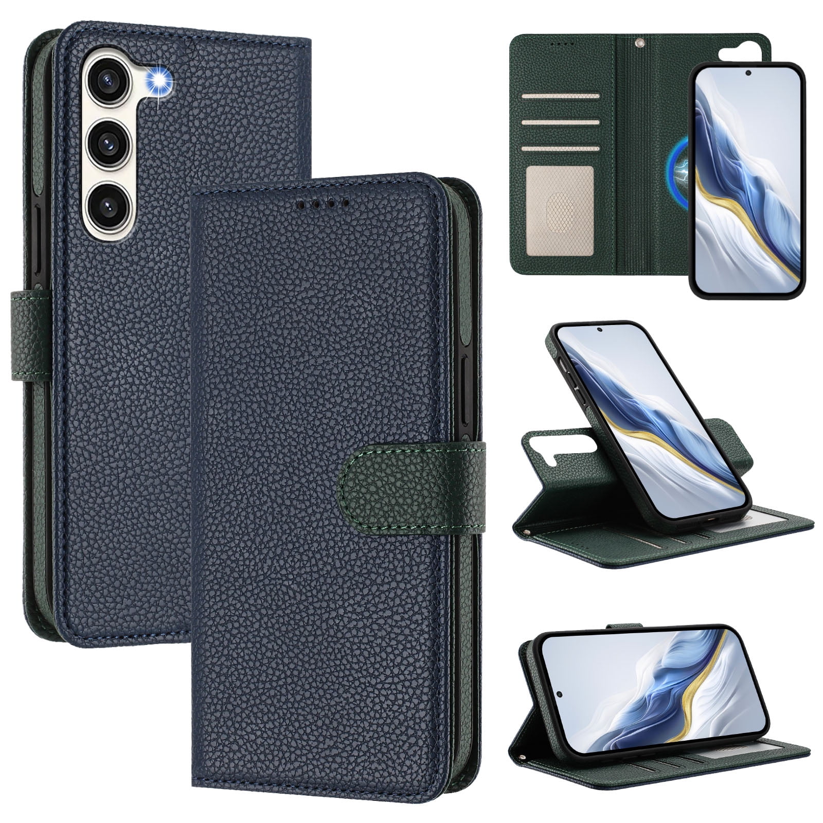 Decase 2 in 1 Flip Stand Case for Samsung Galaxy S24 FE,Detachable ...