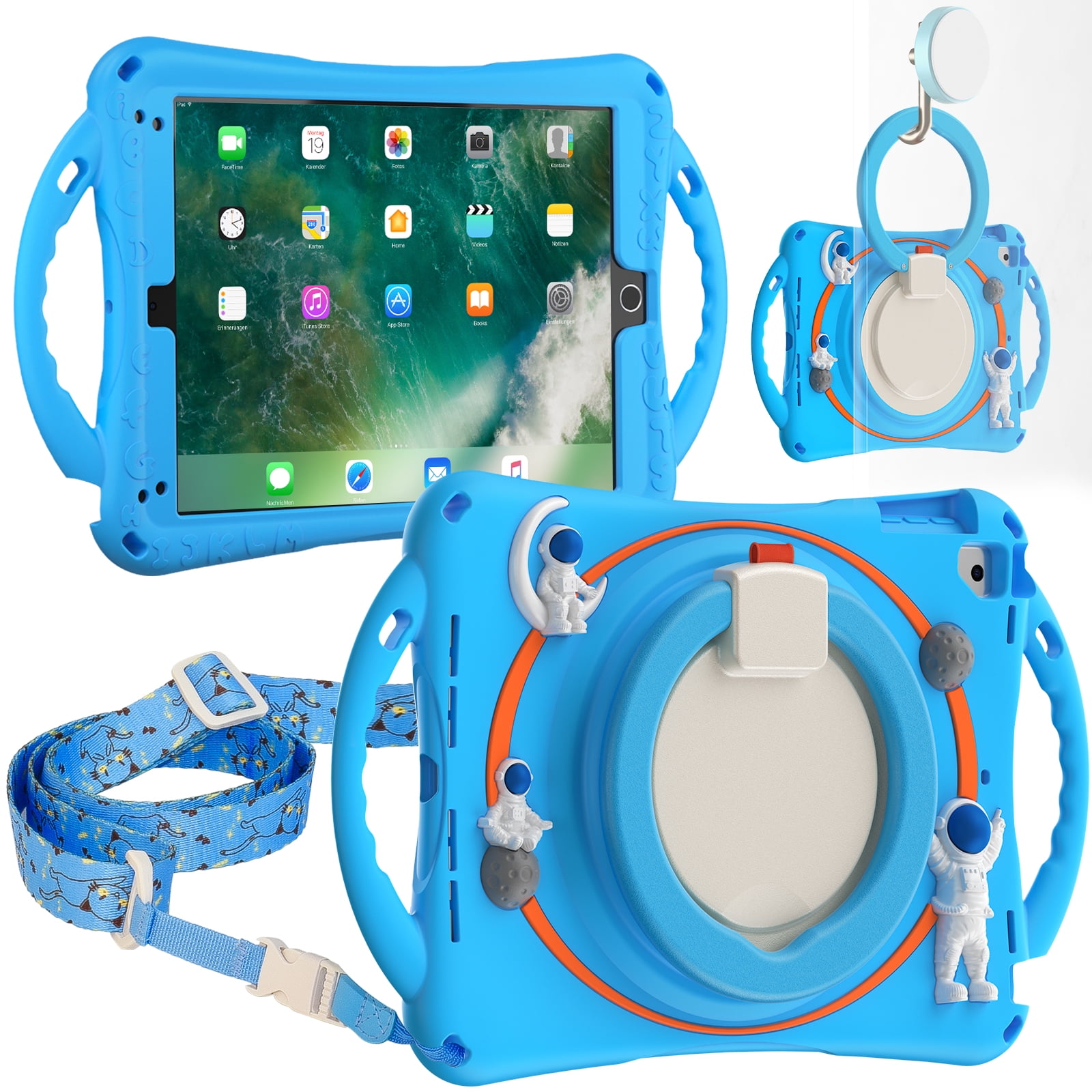 Decase 3D Astronauts Case for iPad Mini 6 8.3 Inch 2021 iPad Mini 6th ...