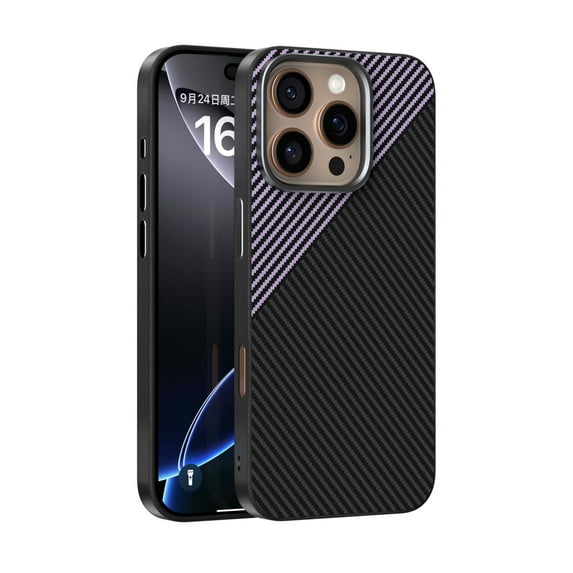 Decase Carbon Fiber Texture Magnetic Case for iPhone 16 Pro Max ...
