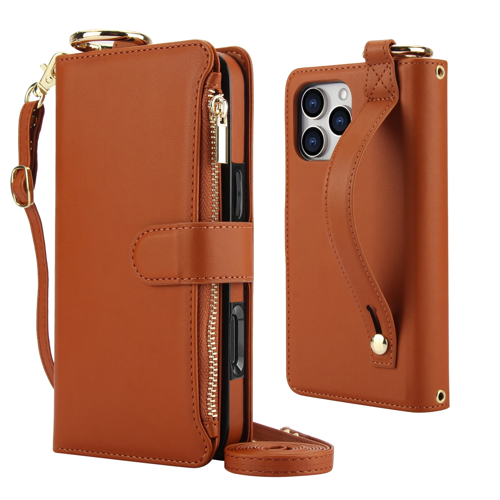 Decase Crossbody Wallet Case for iPhone 16 Pro Max RFID Blocking 6-Card ...