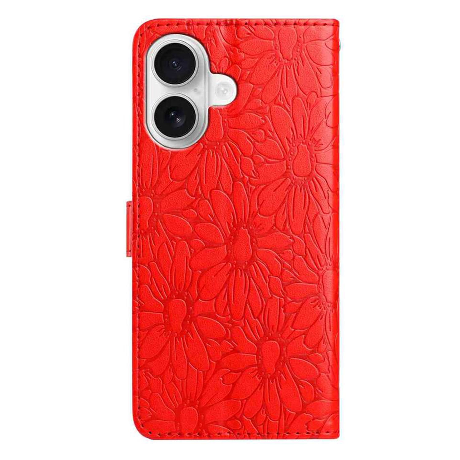 Decase Embossed Flip Wallet Case for iPhone 16 Plus,Fashion PU Leather ...