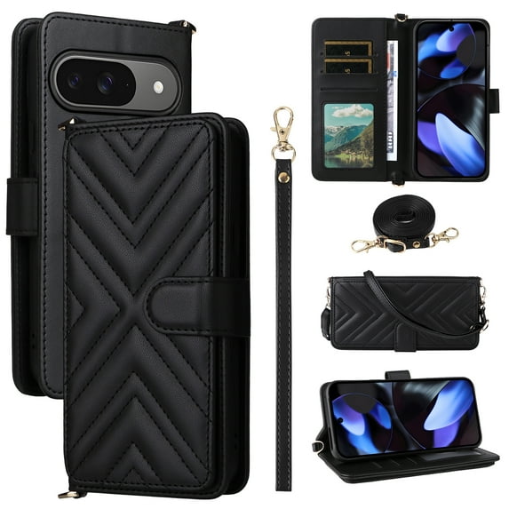 Decase Fashion PU Leather Wallet Case for Google Pixel 9 / 9 Pro ...