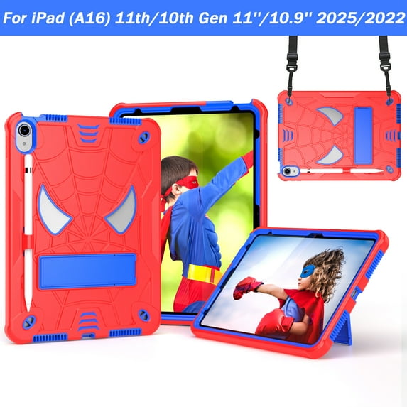 Decase Heavy Duty Hard Cartoon Case for iPad (A16) 11th/10th Gen 11"/10 ...