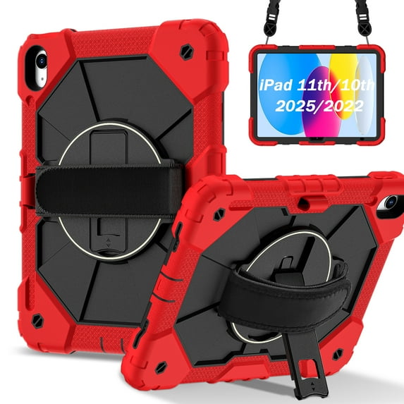 Decase Heavy Duty Rugged Case for iPad (A16)11th /10th Generation 11/10 ...