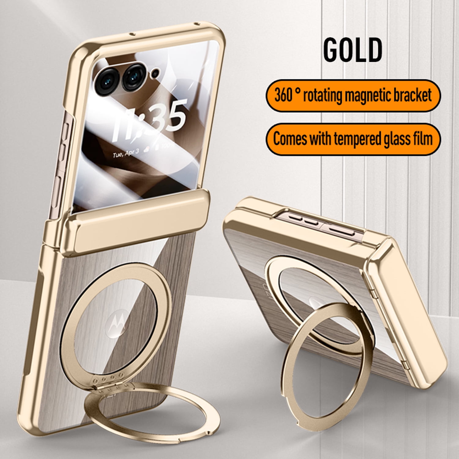 Decase Mag-Safe Case Compatible with Motorola Razr 60/Razr 2025,Non ...