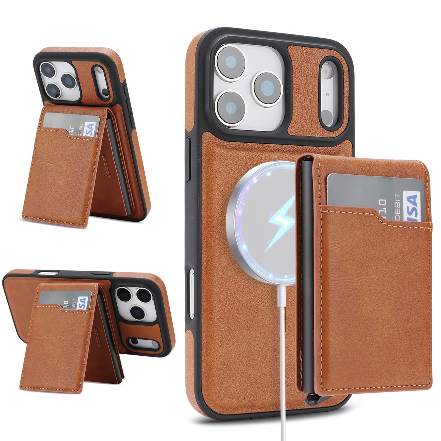 Decase Mag-Safe Case for iPhone 17 Pro,Detachable 2-in-1 Magnetic Card ...