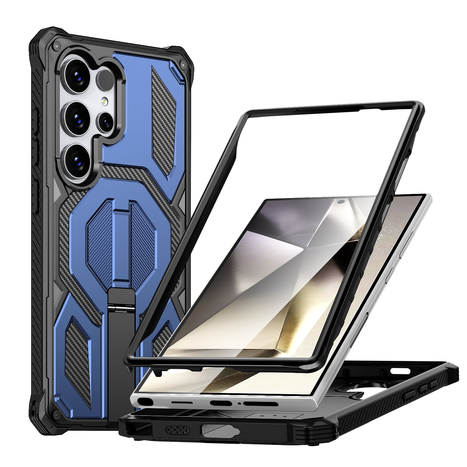 Decase Magnetic Case for Samsung Galaxy S24 Ultra,Rugged Cover with ...