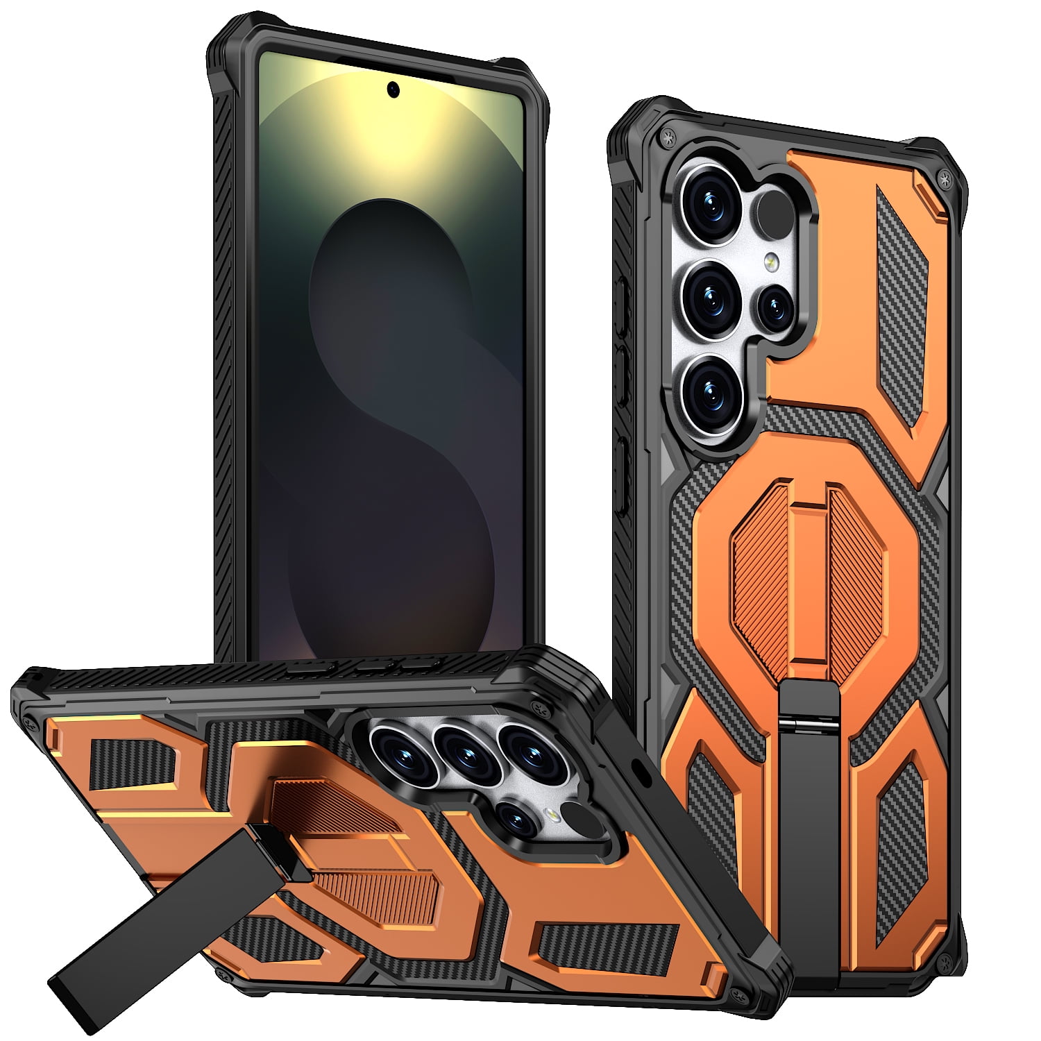 Decase Magnetic Case for Samsung Galaxy S25 Ultra,Rugged Cover with ...