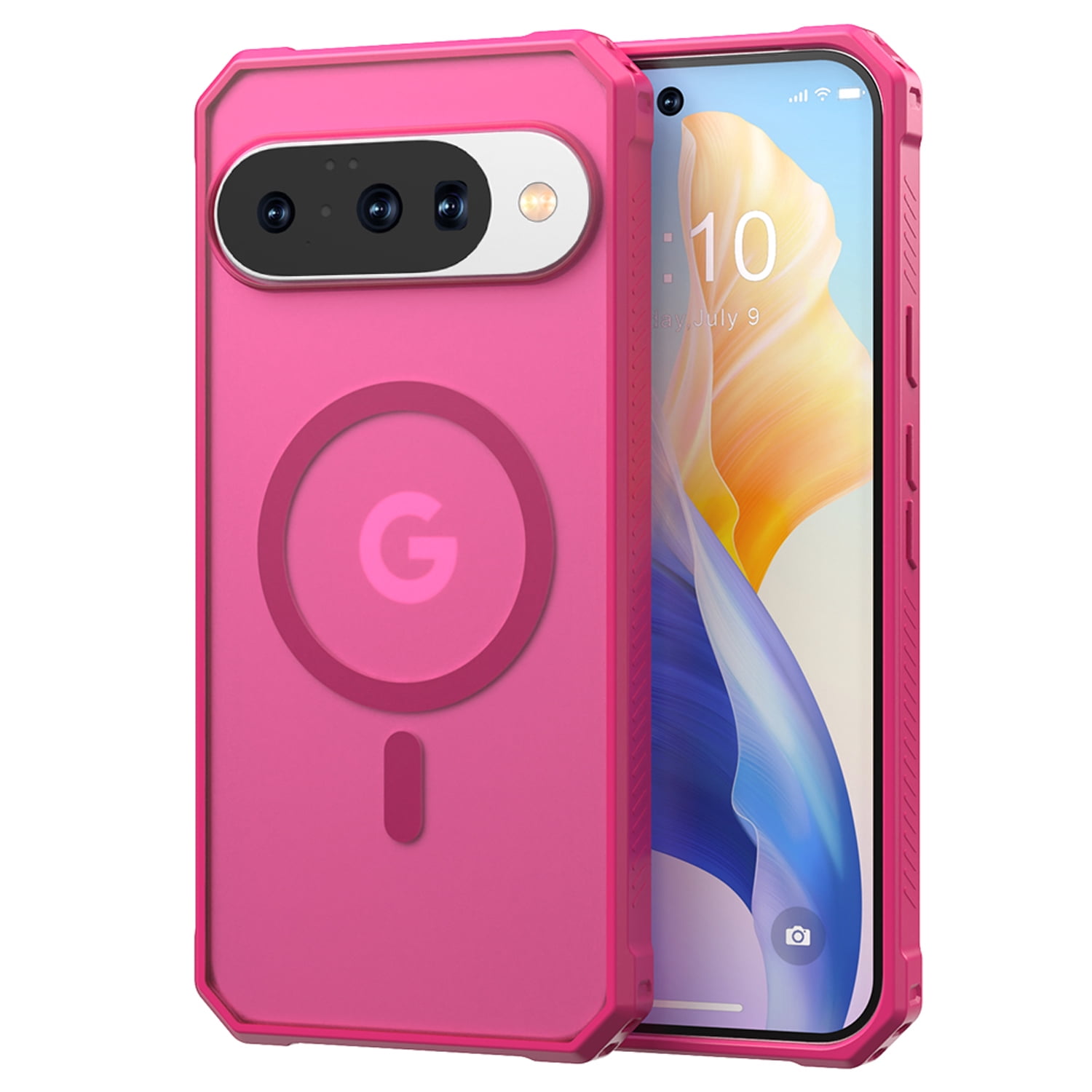 Decase Magnetic Case for Google Pixel 10 /10 Pro,Slim Translucent PC ...