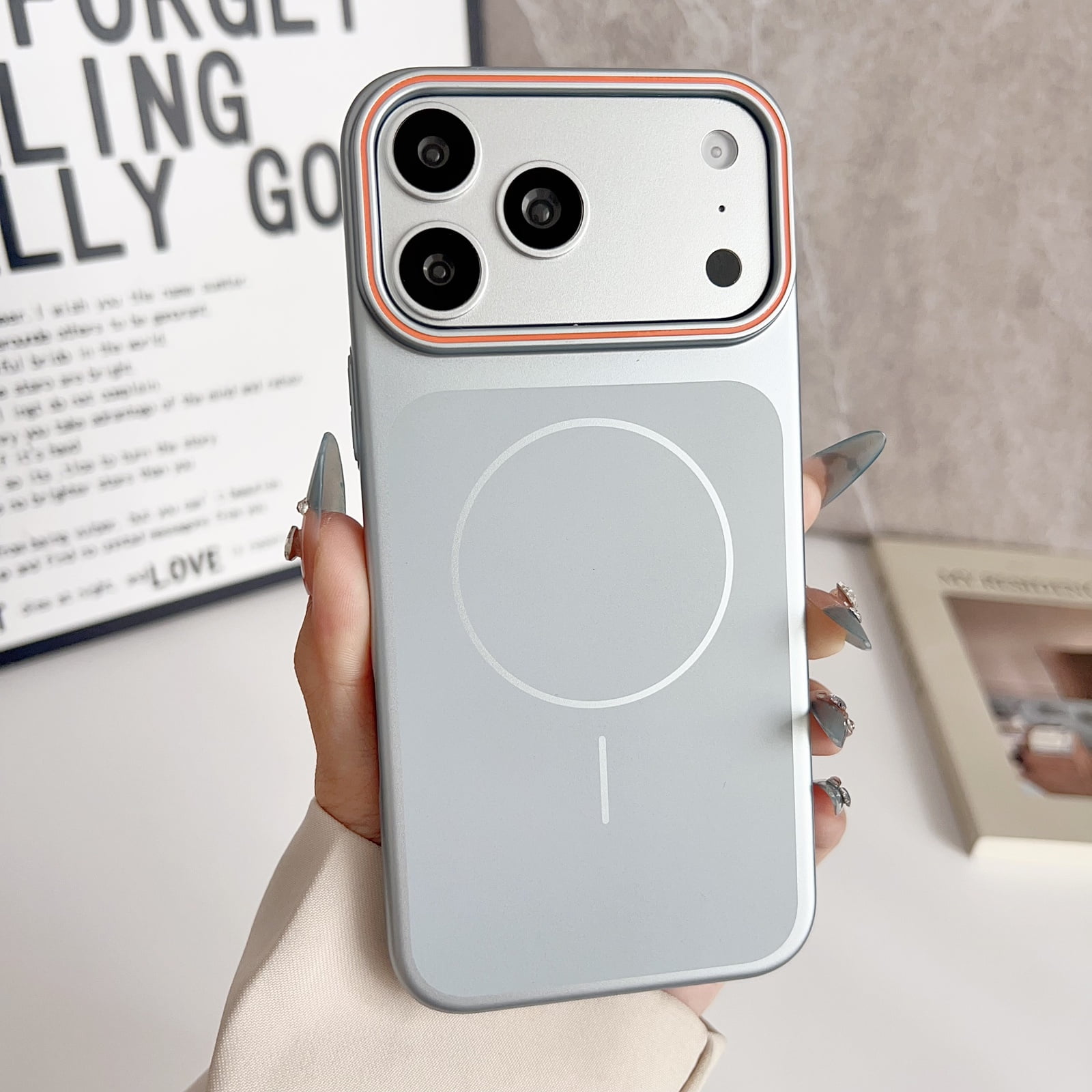 Decase Magnetic Case for iPhone 17 Pro,Shockproof PC+TPU Back Cover ...