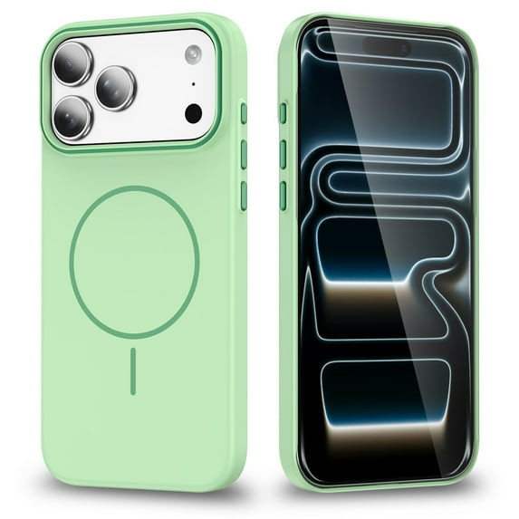 Decase Magnetic Case for iPhone 17 Pro,Shockproof PC+TPU Bumper Back ...