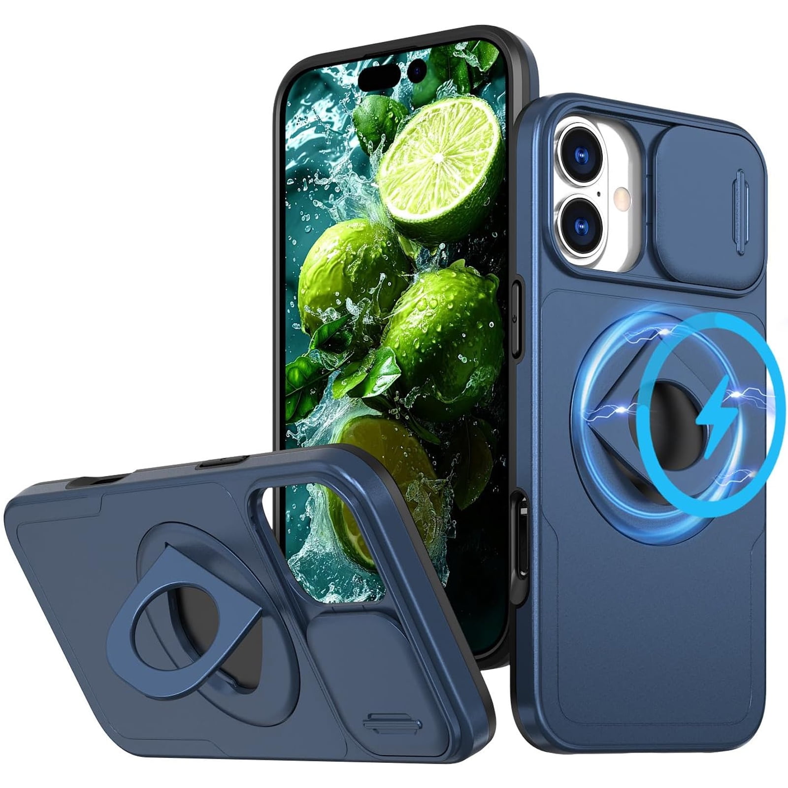 Decase Magnetic Case for iPhone 17,Heavy Duty Hard PC+TPU Back Cover ...