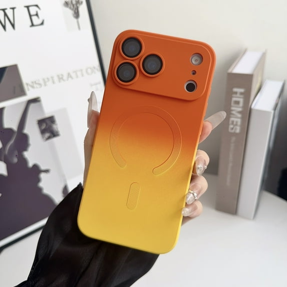 Decase Magnetic Case for iPhone 17 Pro, Luxury Gradient Silicone Matte ...