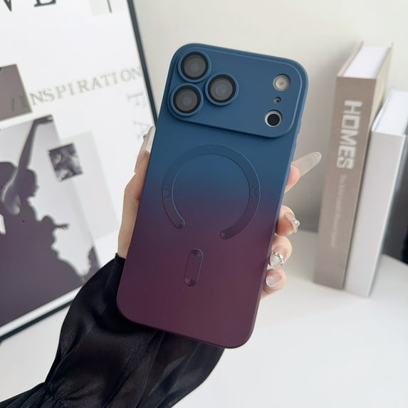 Decase Magnetic Case for iPhone 17 Pro Max, Luxury Gradient Silicone ...