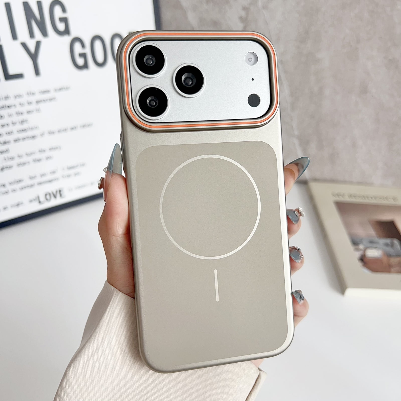 Decase Magnetic Case for iPhone 17 Pro,Shockproof PC+TPU Back Cover ...