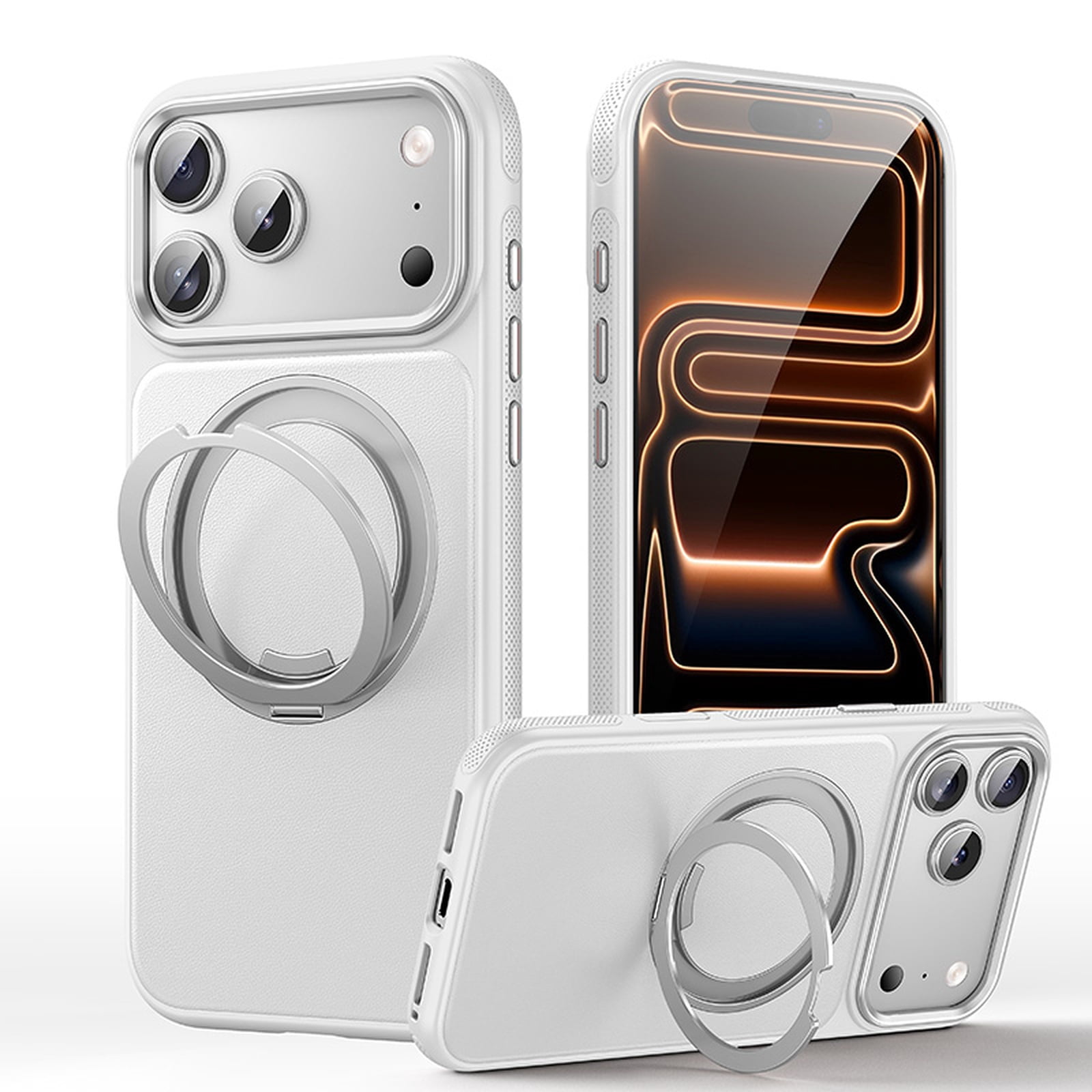 Decase Magnetic Case for iPhone 17 Pro,Ultra-Thin Non Slip Vegan ...