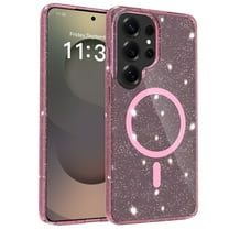 ELEHOLD Magnetic Case for Samsung Galaxy S25 Ultra, Transparent ...