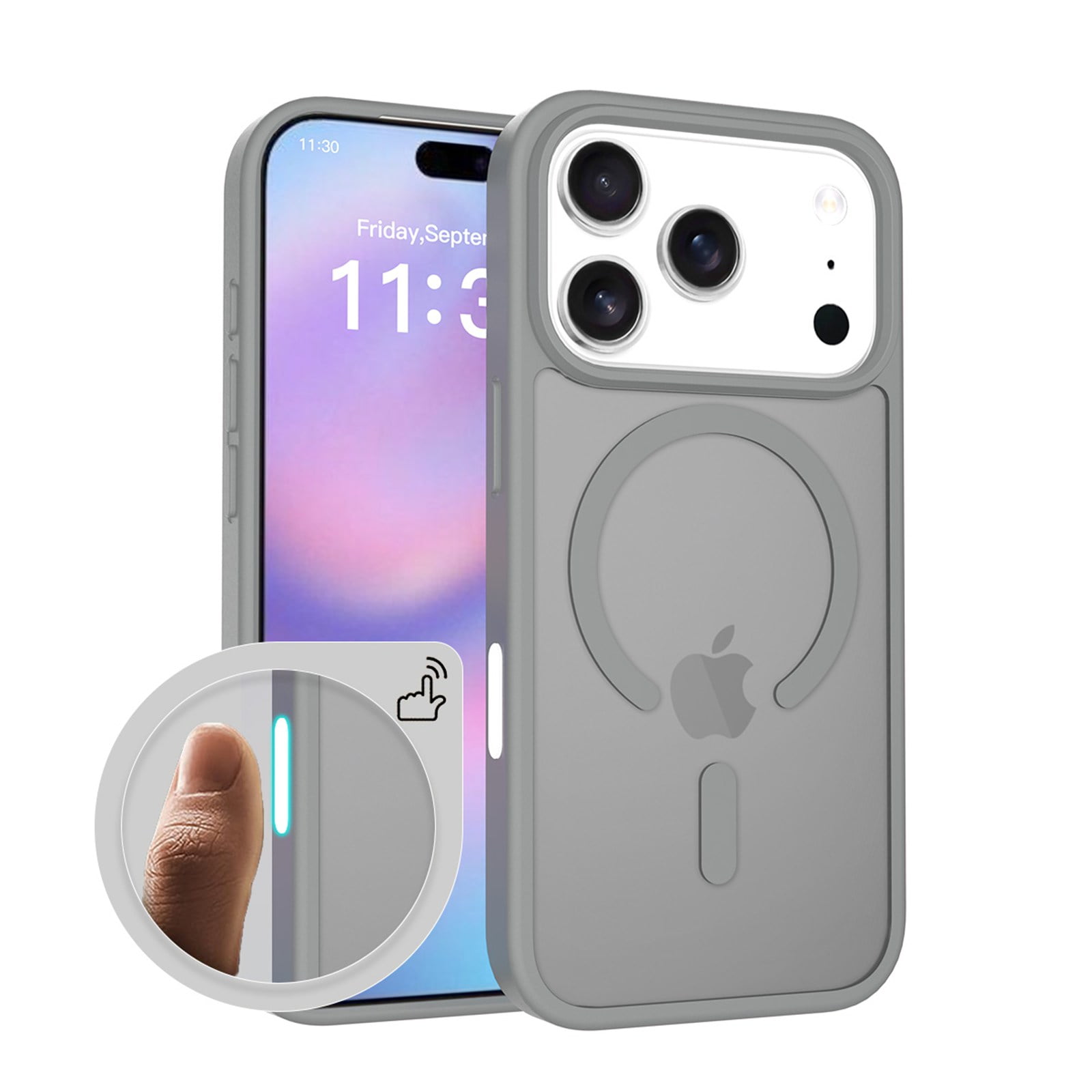 Decase Magnetic Shockproof Case for iPhone 17 Pro Max, Matte Skin-Feel ...