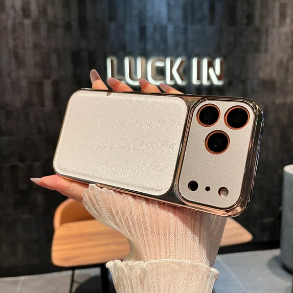 Decase Matte Leather Texture Case for iPhone 17 Pro,Shockproof PU ...