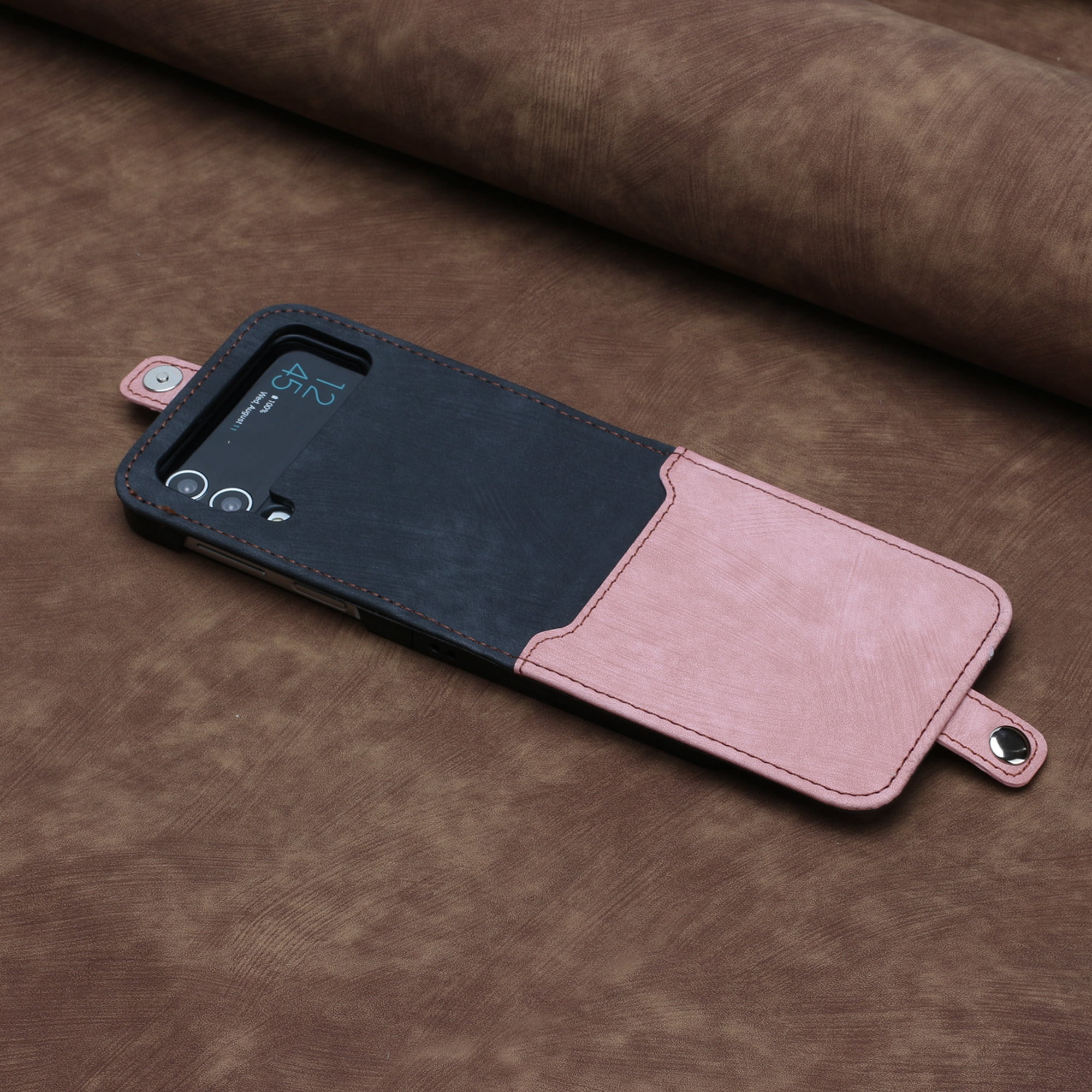 Decase Phone Case for Samsung Galaxy Z Flip 5 5G with Card Slot,Retro ...