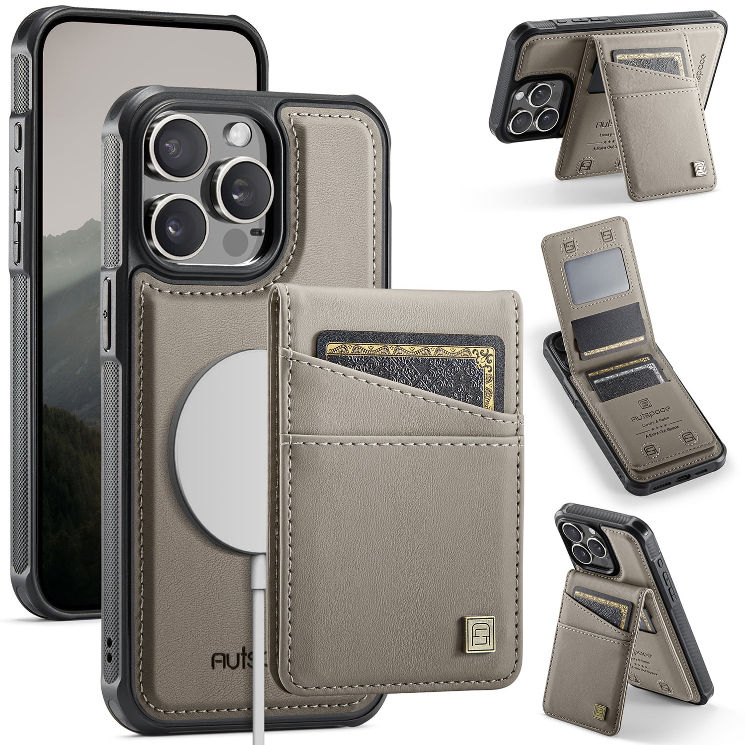 Decase Premium Magnetic Flip Detachable Wallet Case for iPhone 12 Pro ...