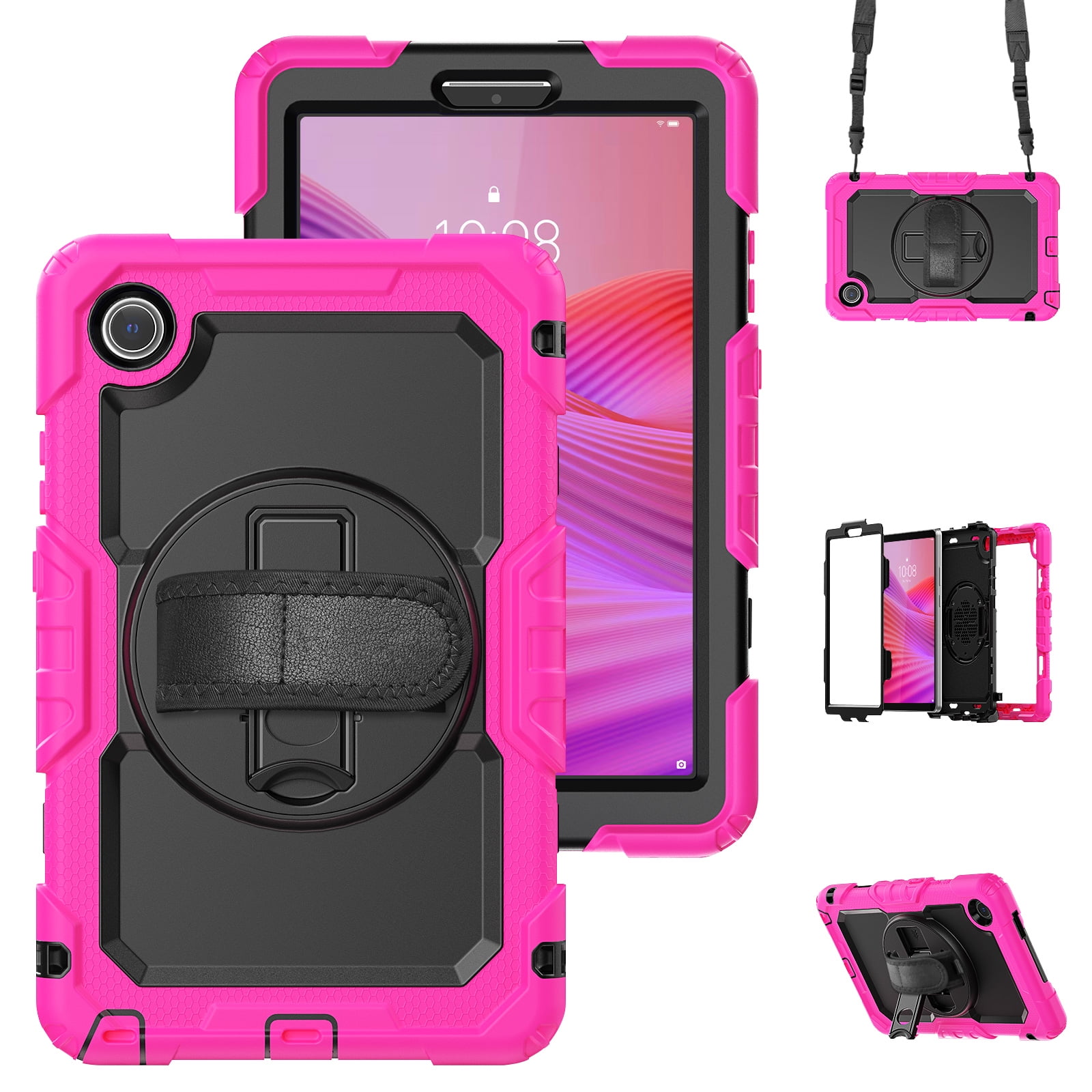 Decase Rugged Case for Lenovo Tab One 8.7" / Tab K9 2025,Shockproof 3 ...