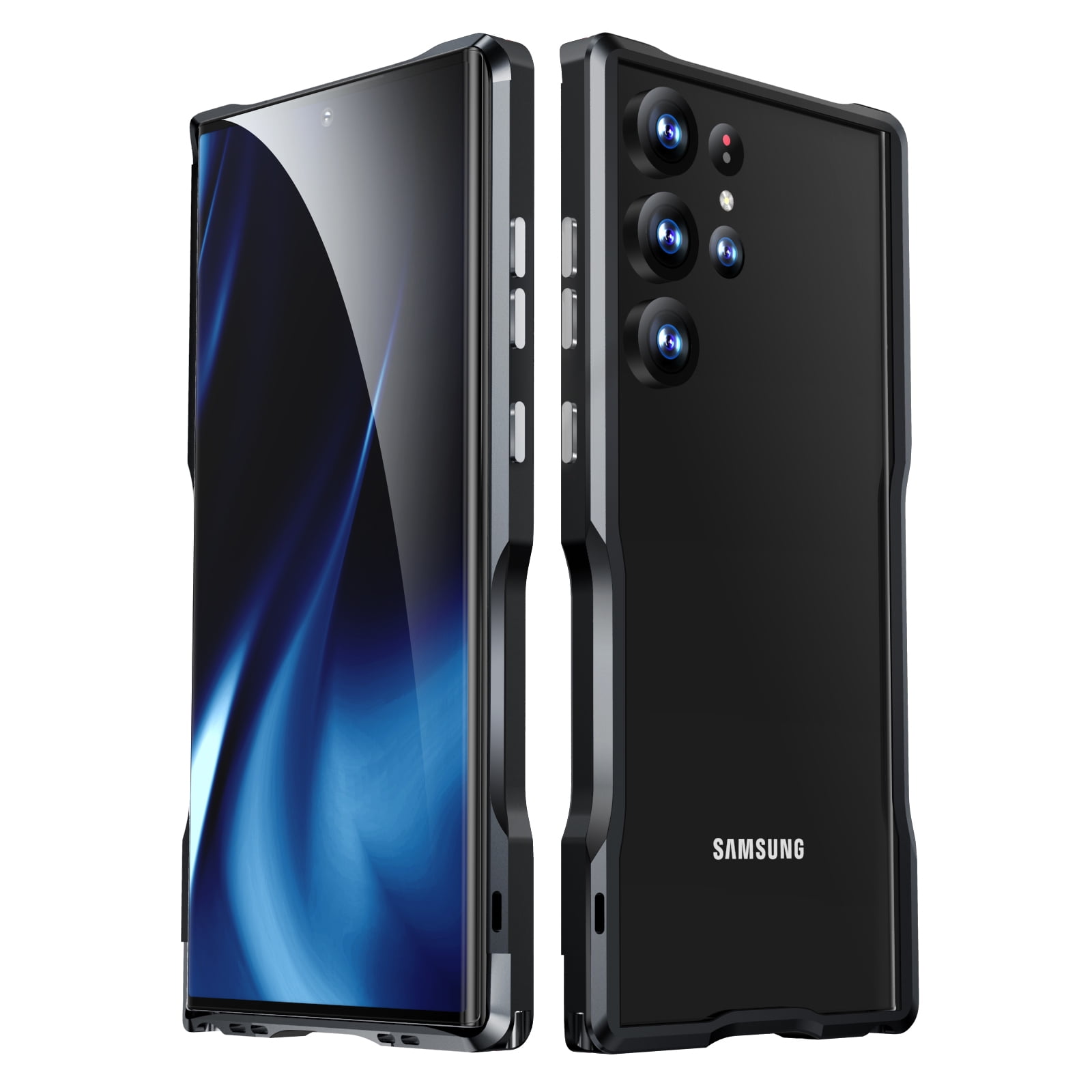 Decase Samsung Galaxy S24 Ultra Aluminum Bumpers Case,Metal Frame ...