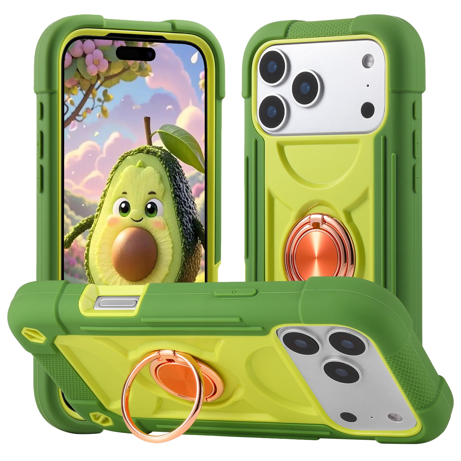 Decase Shockproof Case for iPhone 17 Pro,Heavy Duty Hard Cover with 360 ...