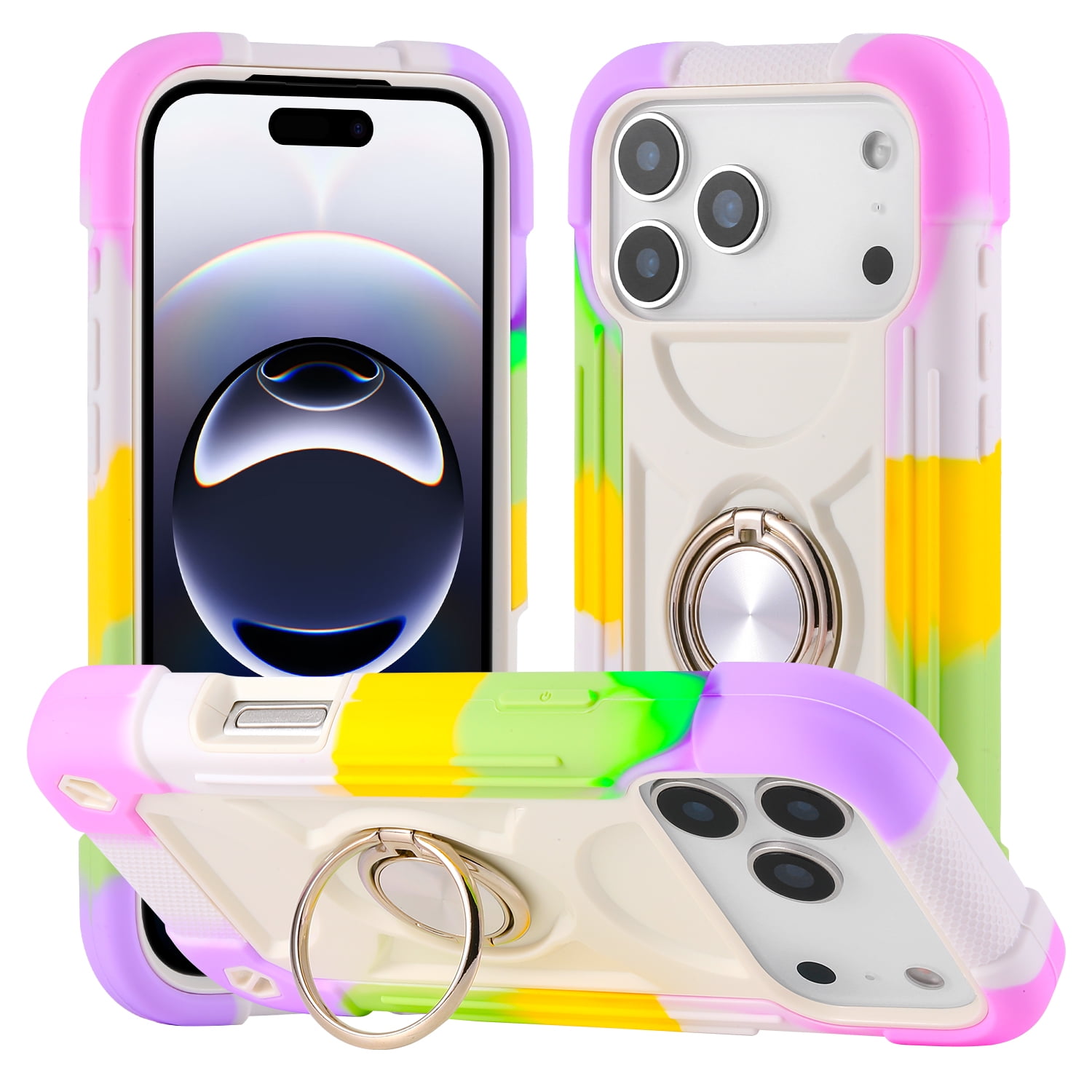 Decase Shockproof Case for iPhone 17 Pro Max,Heavy Duty Hard Cover with ...