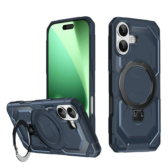 Decase Slim Magnetic Case for iPhone 17,Shockproof Rotating Ring ...