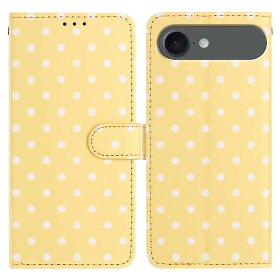 Decase Stylish Polka Dot Pattern Wallet Case for iPhone Air,Shockproof ...