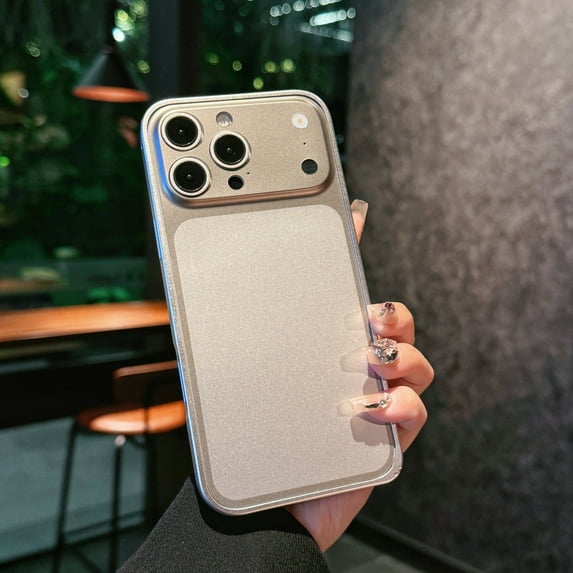 Decase Thin Case for iPhone 17 Pro Max,Slim PET Back Flim+Metal Bumper ...