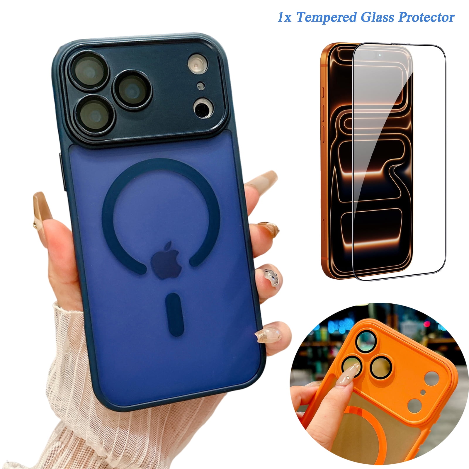 Decase Translucent Magnetic Case for iPhone 17 Pro Max Matte Shockproof ...