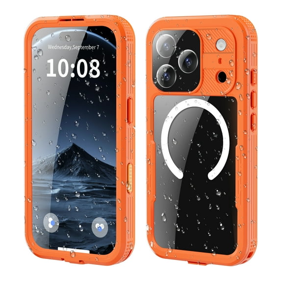 Decase Waterproof Case for iPhone 17 Pro,Compatible with Mag Safe ...