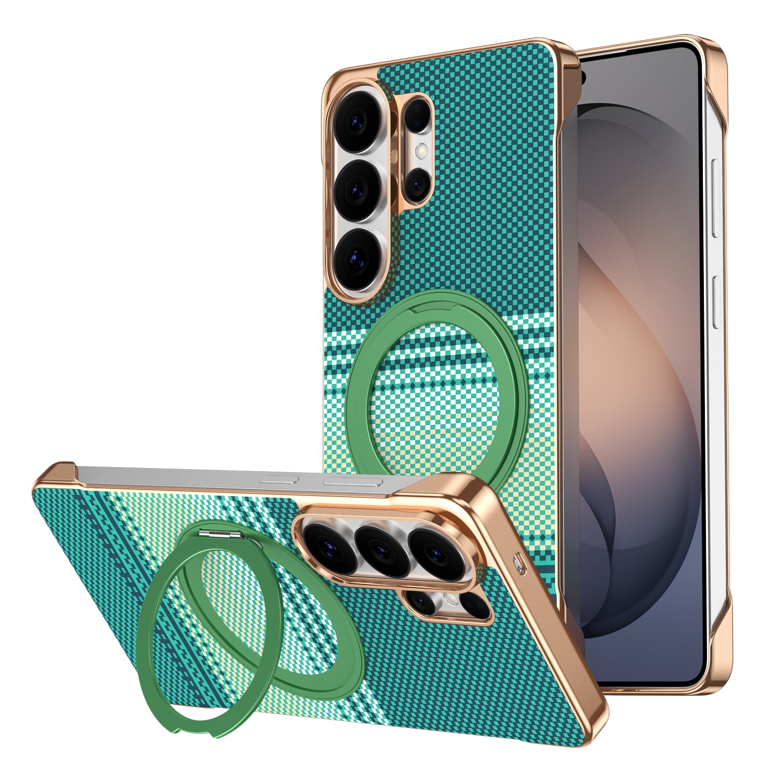 Decase for Samsung Galaxy S26 Ultra Frameless Case,Slim Magnetic Metal ...