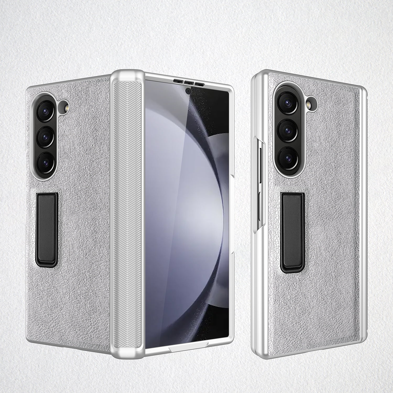 Decase for Samsung Galaxy Z Fold 6 Case with Kickstand,4 in 1 Magnetic ...