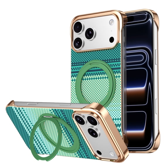 Decase for iPhone 17 Pro Max Frameless Case,Slim Magnetic Metal Ring ...