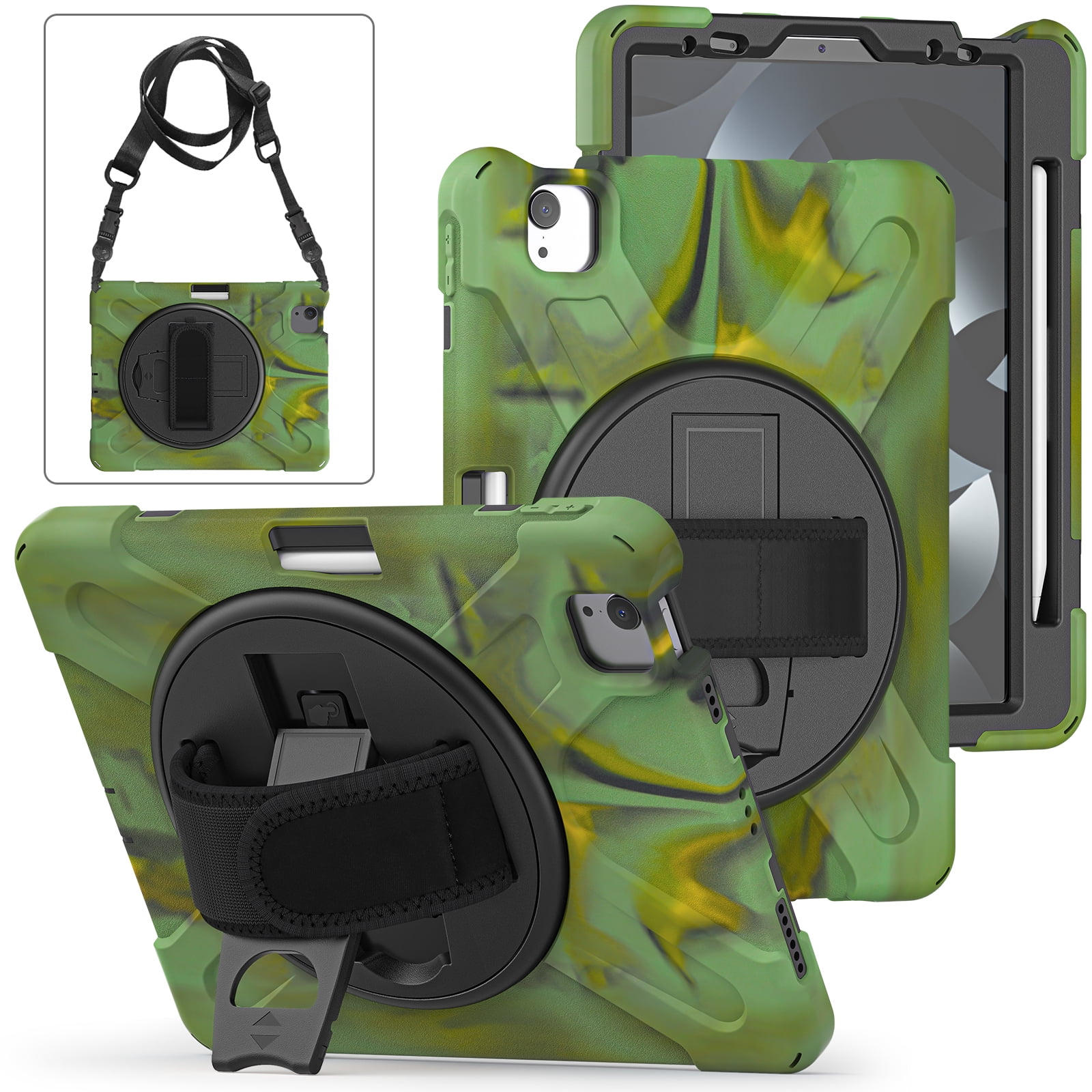 Decase for iPad Air 11-inch M3 (2025) / M2 (2024) Case,Rugged Heavy ...