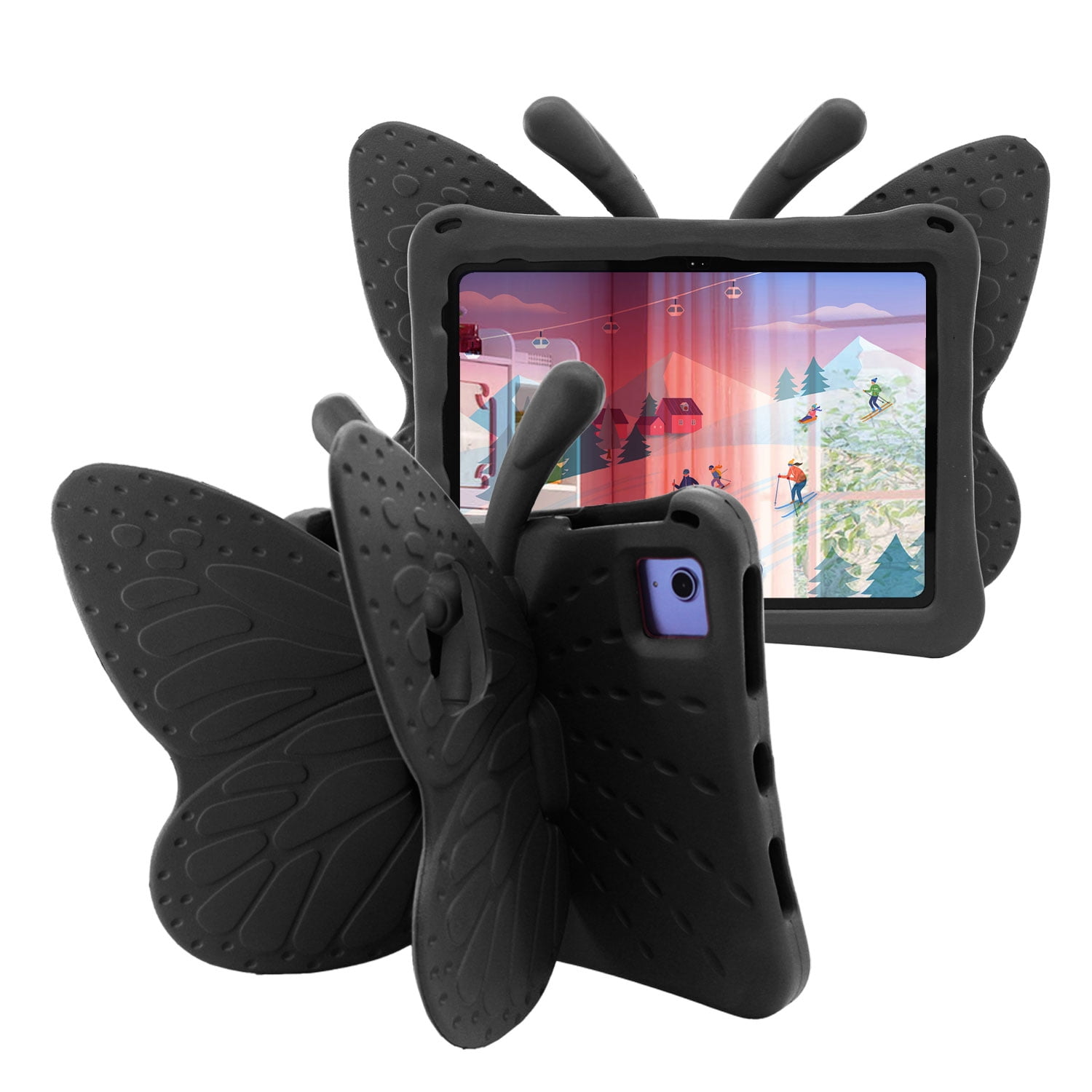 Decase for iPad Mini Tablet Case,3D Cute Butterfly Pattern Child Proof ...