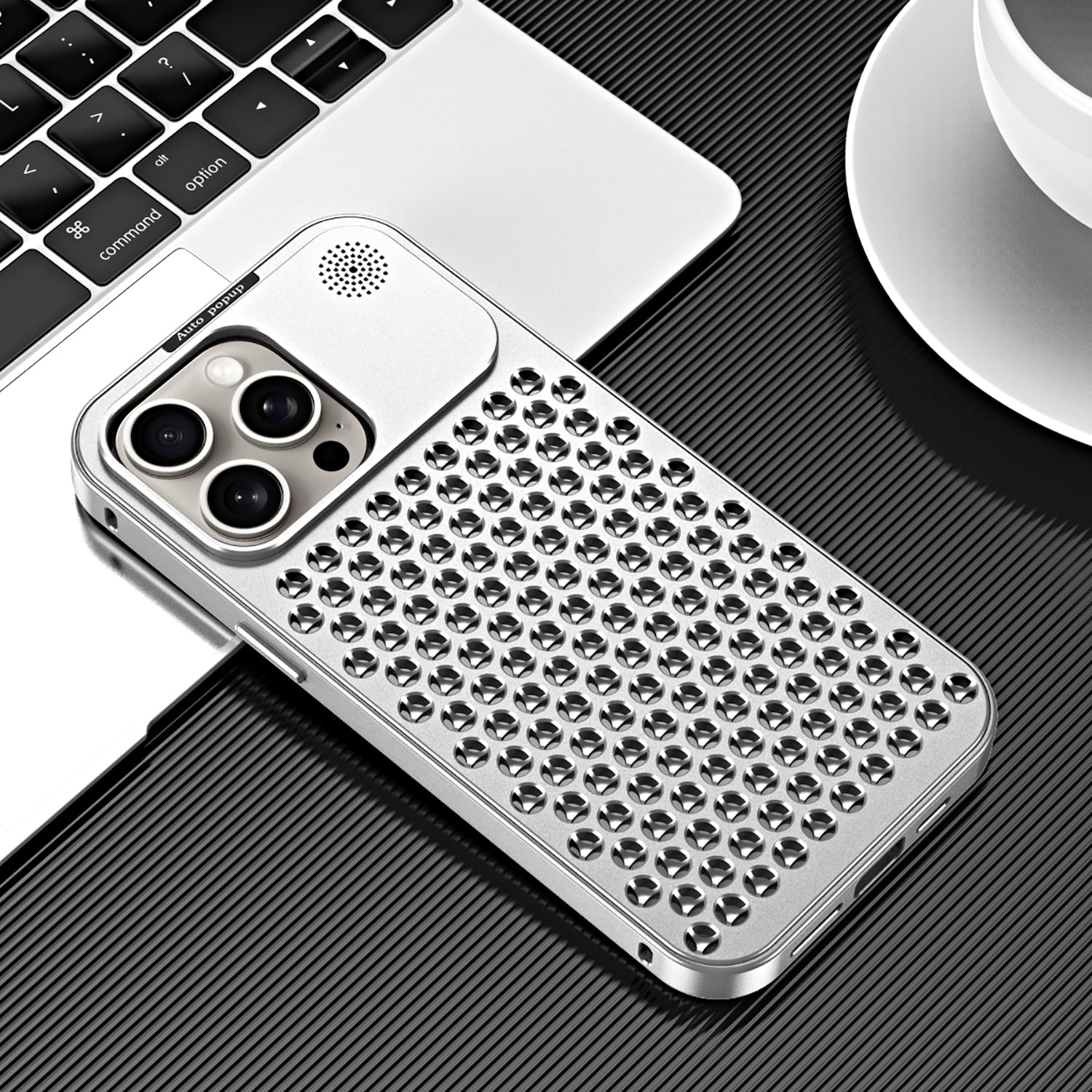 Decase for iPhone 15 Aluminium Alloy Heat DIssipation Phone Case ...