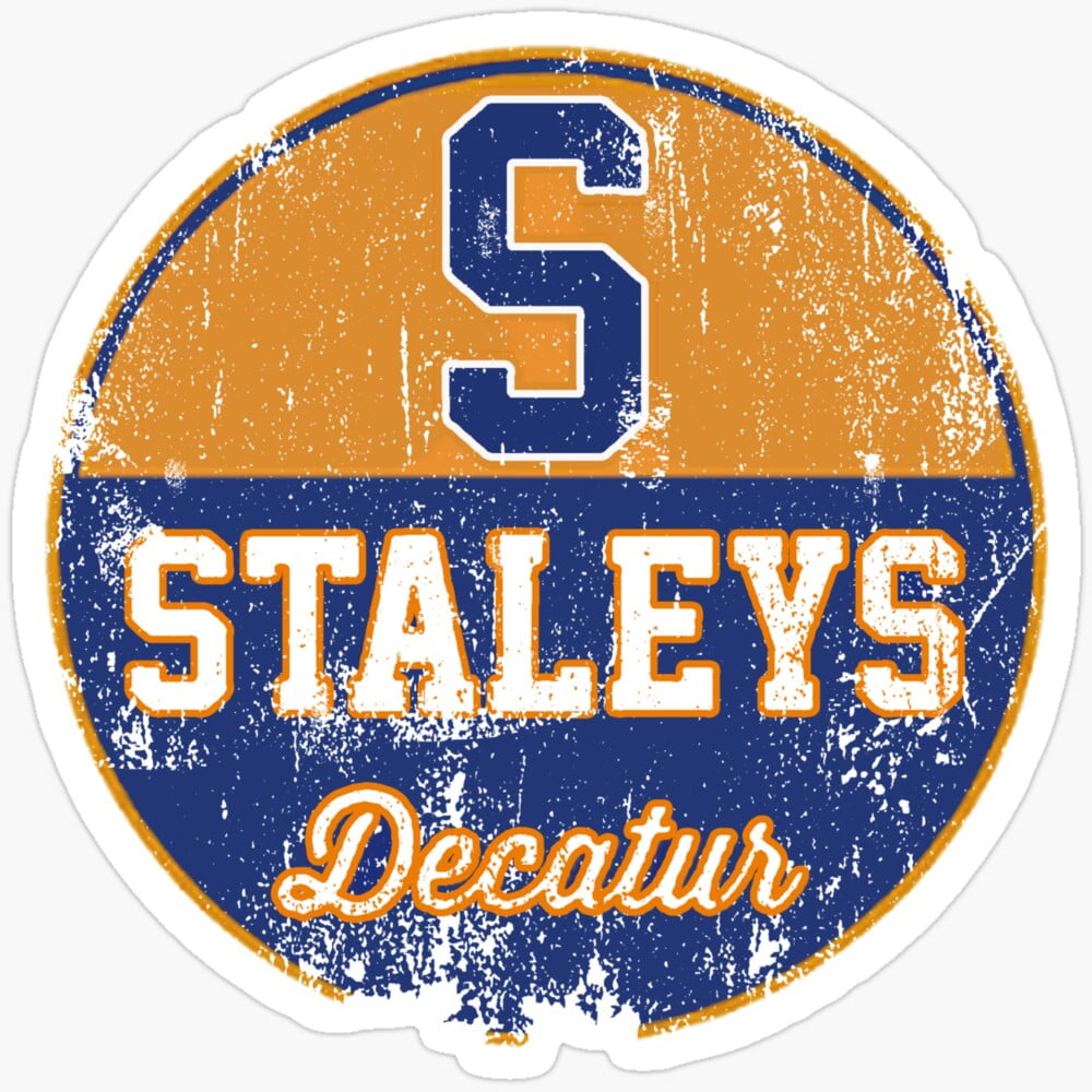 Decatur Staleys Sticker Phone Decal Water Bottle Stickers Car Decals ...