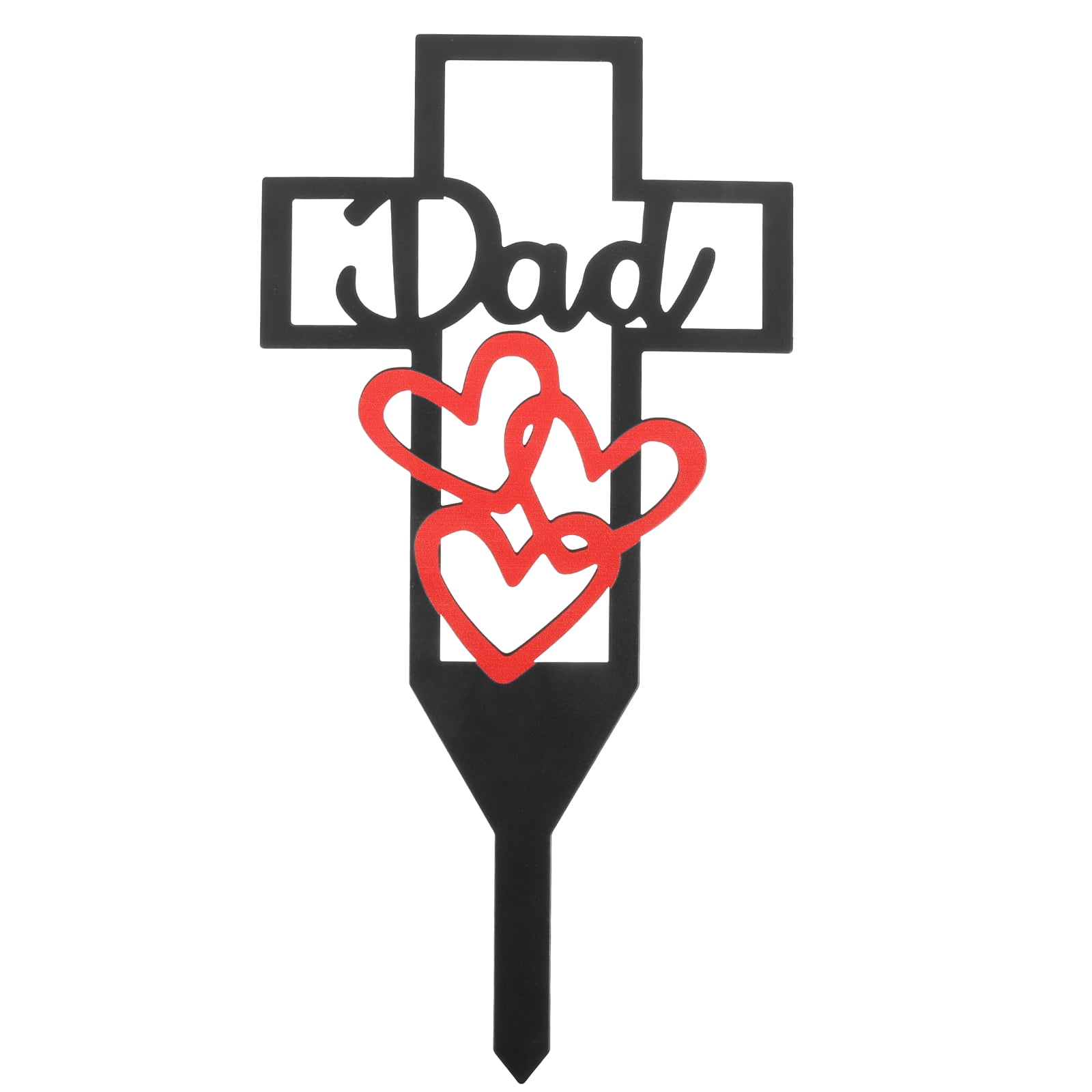 Deceased Relative Stake Adornment Outdoor Cemetery Dad Stake Yard ...