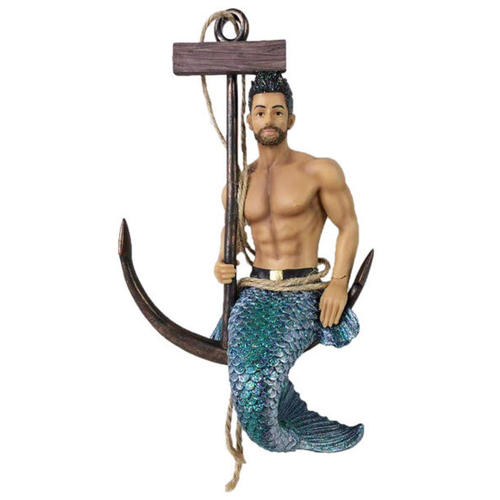 December Diamonds Mermen Collections - Fresh Catch Figurine - Walmart.com