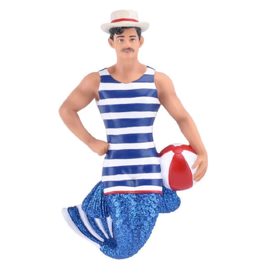 December Diamonds Mermen Mr Beach Balls Figurine. - Walmart.com