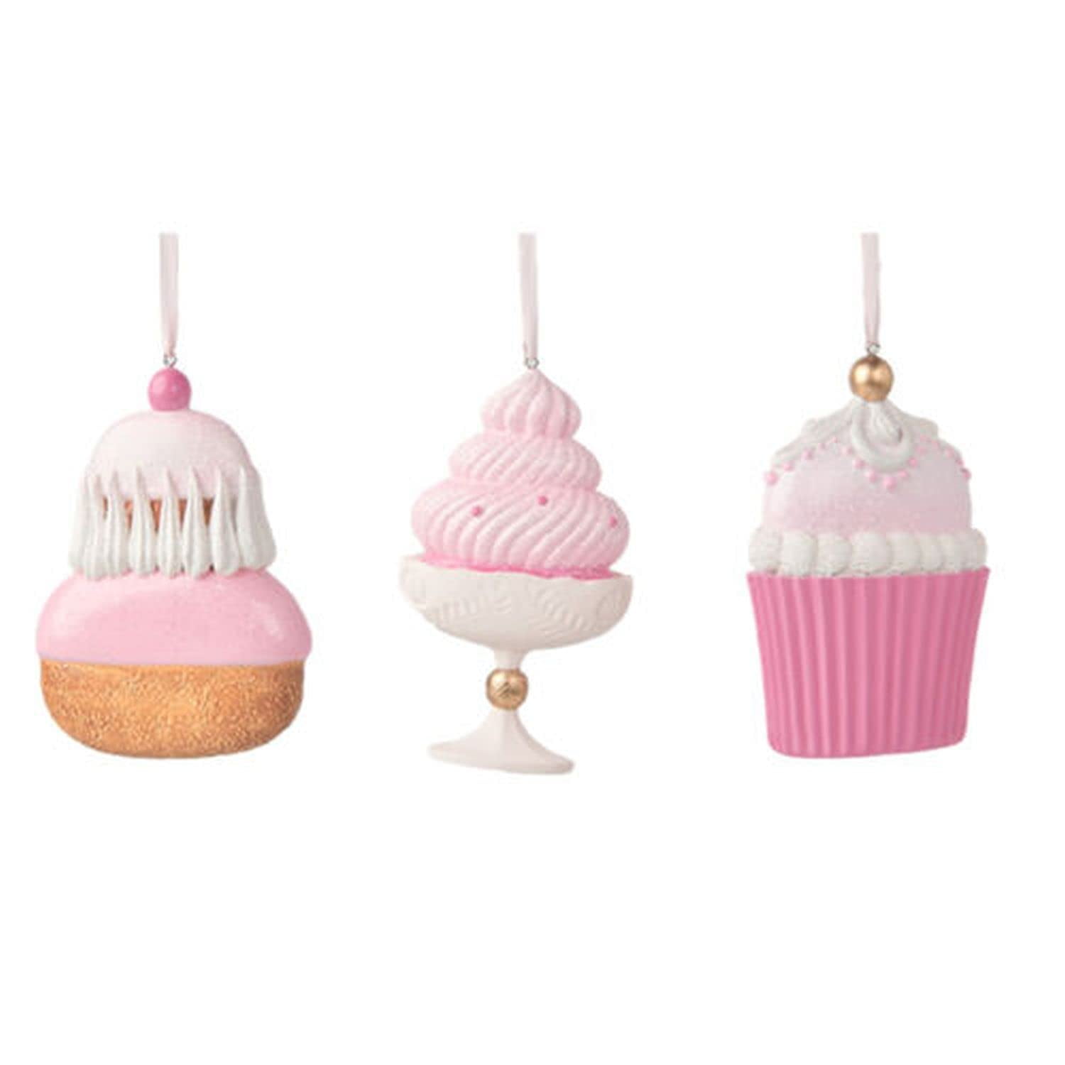 December Diamonds Nutcracker Sweet Shoppe Set of 3 Assortment Pastry ...