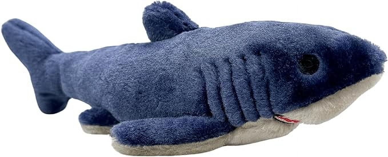 December Pets Shark Plush Tuff Dog Squeaker Toy for Large and Small ...