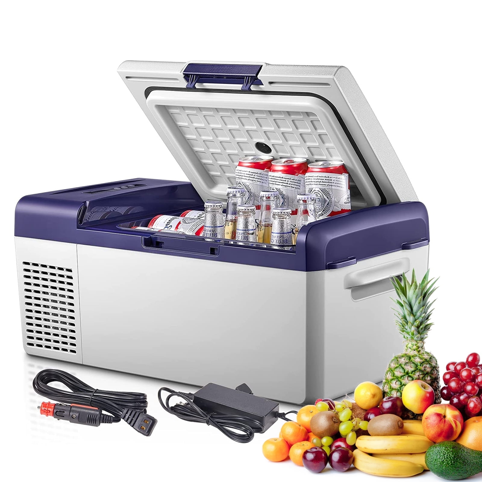 Decen Portable Fridge 12 Volt Car Refrigerator 16 Quart Fridge for Car ...
