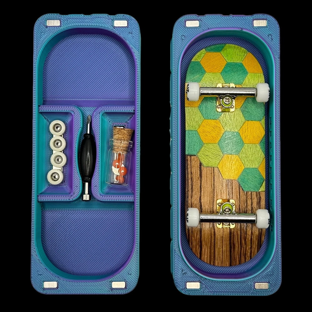 DecentBit Fingerboard Coffin Case 80's Retro - Walmart.com